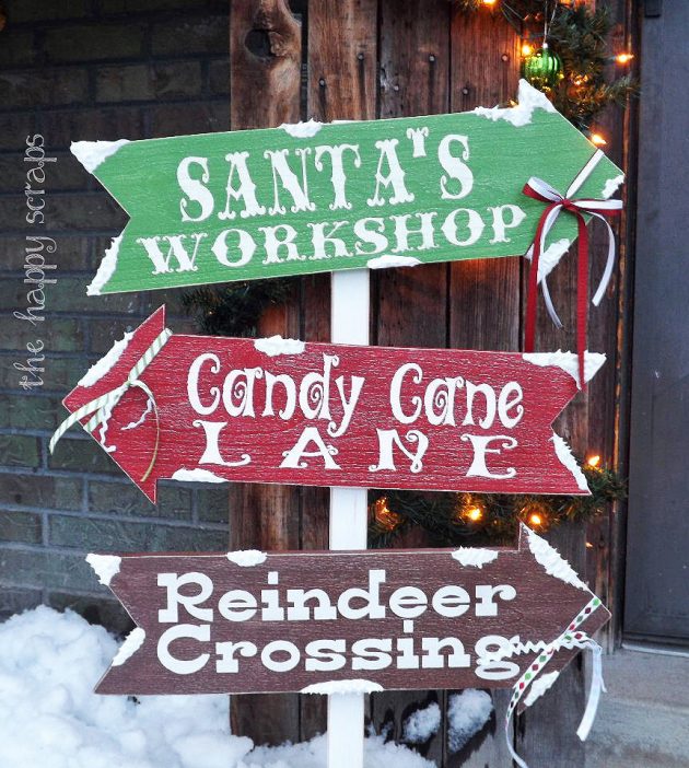 16 Wonderful Outdoor Christmas Décor Crafts You Mustn't Miss