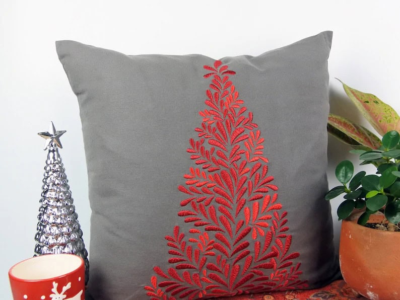 17 Whimsical Christmas Pillow Designs You Need This Season