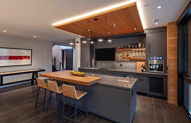 20 Lavish Contemporary Home Bar Designs For Any Occasion
