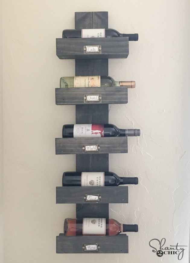 15 Elegant DIY Wine Rack Ideas You Will Want To Craft