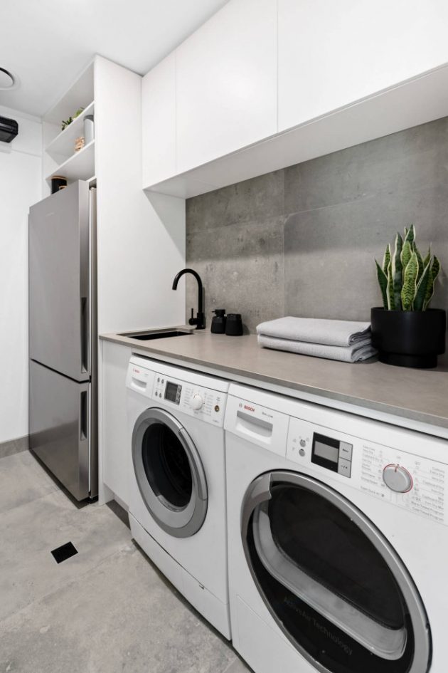 16 Fabulous Contemporary Laundry Room Interiors That Will Surprise You