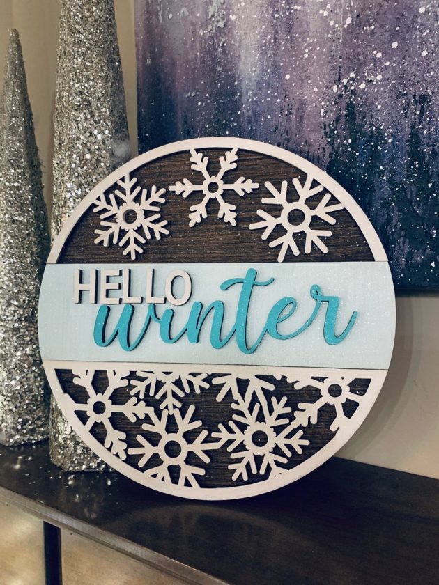 18 Wonderful Snowflake Décor Ideas For January