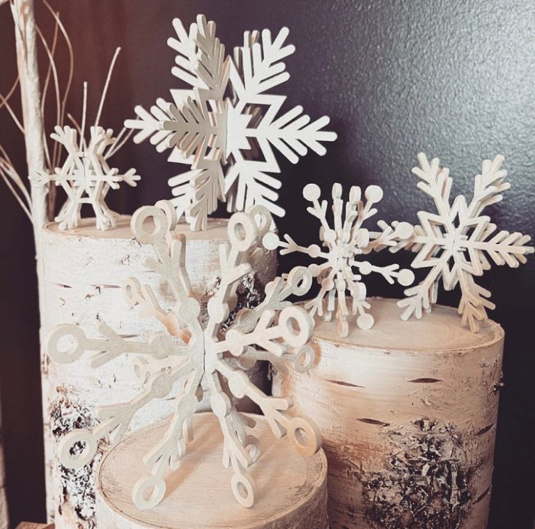 18 Wonderful Snowflake Décor Ideas For January