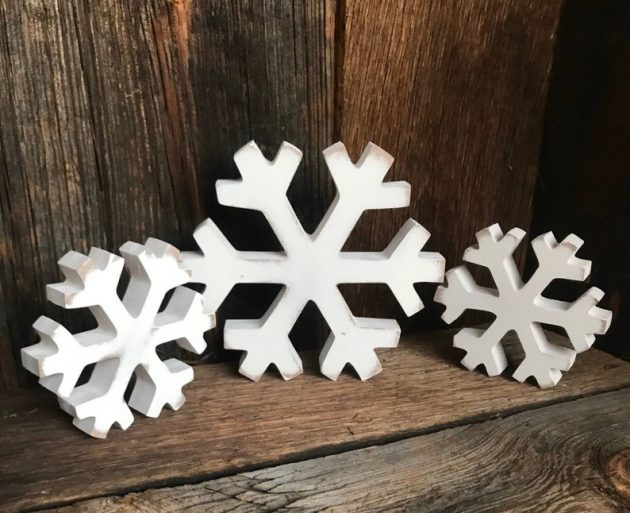 18 Wonderful Snowflake Décor Ideas For January