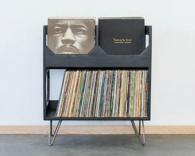 20 Stylish Vinyl Record Holder Designs For The Hipster In You