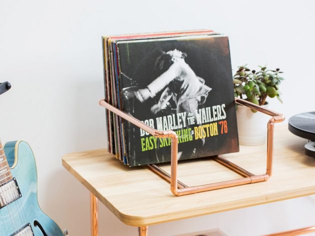 20 Stylish Vinyl Record Holder Designs For The Hipster In You