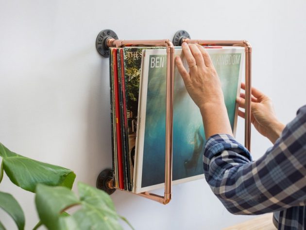 20 Stylish Vinyl Record Holder Designs For The Hipster In You