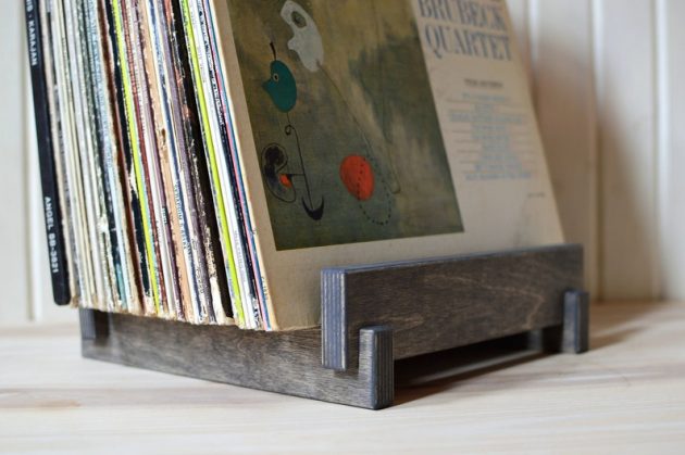 20 Stylish Vinyl Record Holder Designs For The Hipster In You