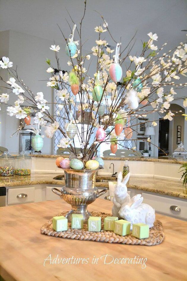 15 Cute DIY Easter Centerpiece Ideas That Will Brighten Up Your Table