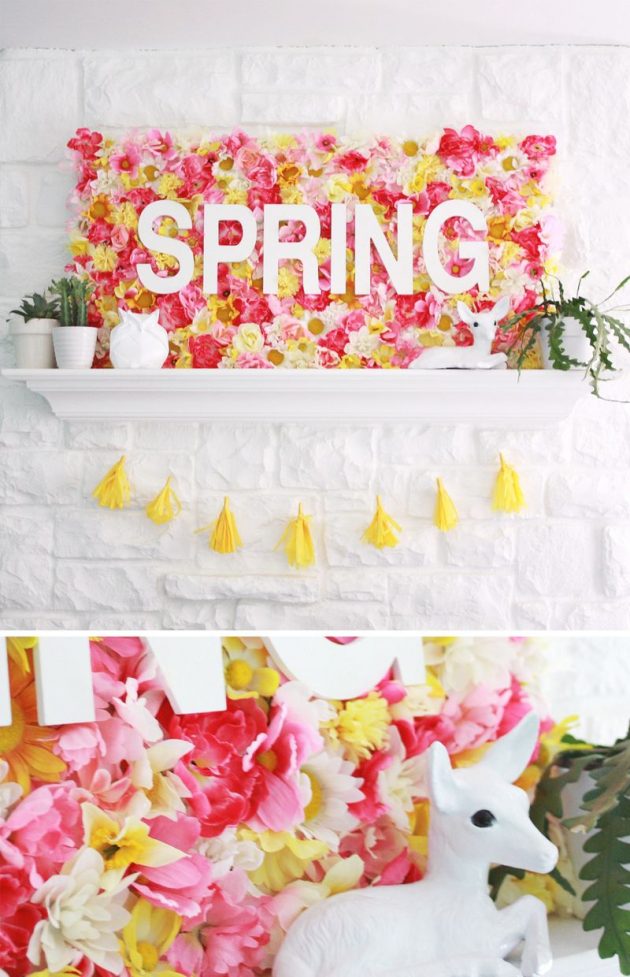 15 Refreshing DIY Spring Wall Décor Projects You Must Try