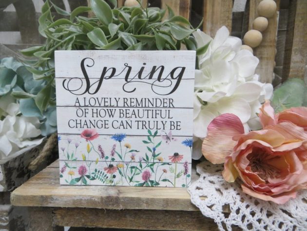 16 Colorful Spring Sign Designs You Can Scatter About Your Home