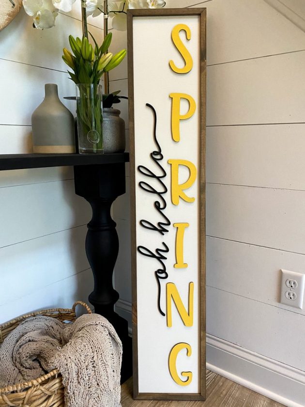 16 Colorful Spring Sign Designs You Can Scatter About Your Home