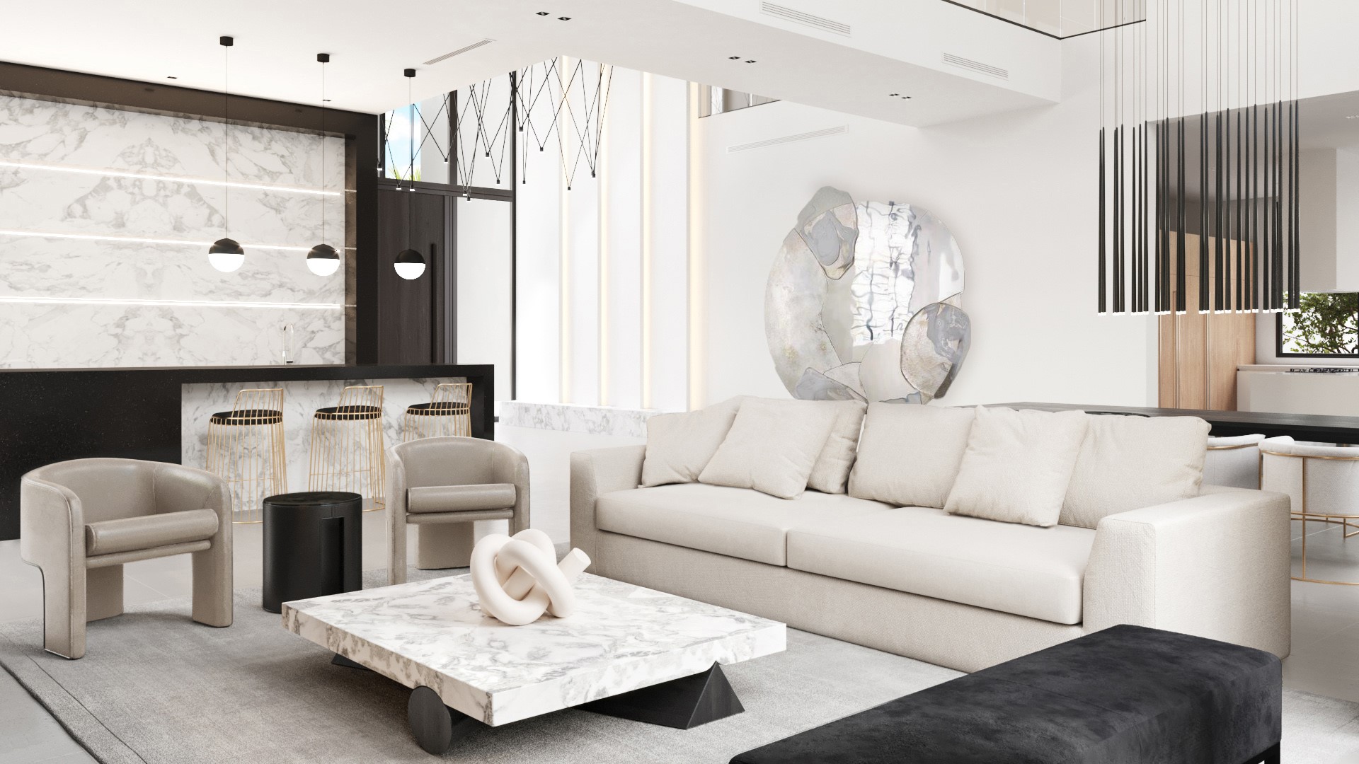 Bay Harbour Islands Residence by Sire Design in Florida