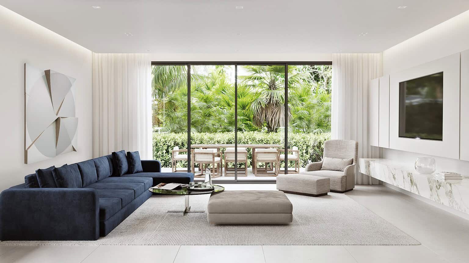 Bay Harbour Islands Residence by Sire Design in Florida