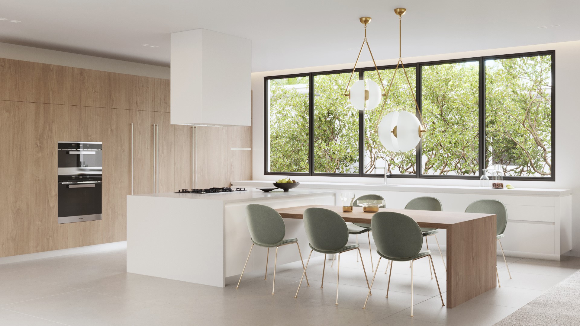 Bay Harbour Islands Residence by Sire Design in Florida