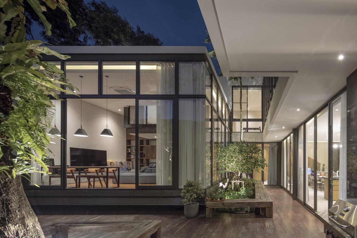 House (Be)hide by TOUCH Architect in Khet Khan Na Yao, Thailand