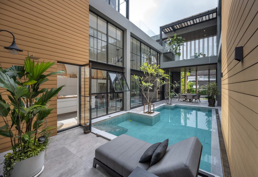 Zanolari's House by HAA Studio in Bangkok, Thailand