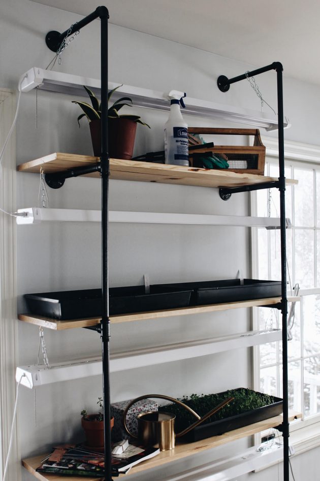 15 DIY Pipe Shelving Projects For That Industrial Look