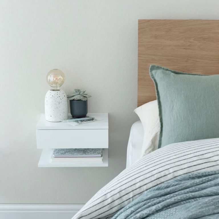 15 Sleek Modern Floating Nightstand Designs For Practical Elegance