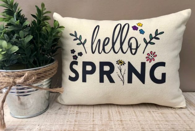 18 Colorful Spring Pillow Cover Designs That Will Dress Up Your Porch