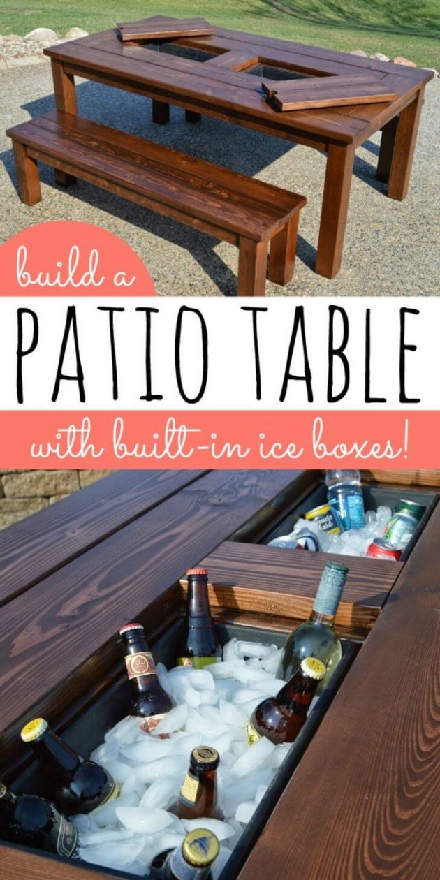 15 DIY Outdoor Bar Ideas Perfect For The Summer Days