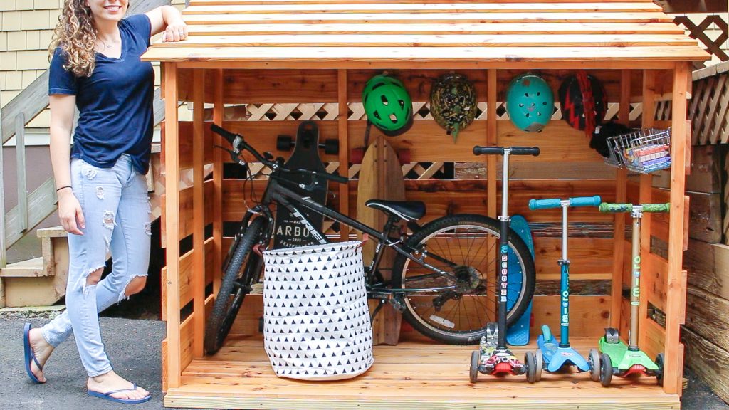 15 Genius DIY Outdoor Storage Projects That Also Look Good