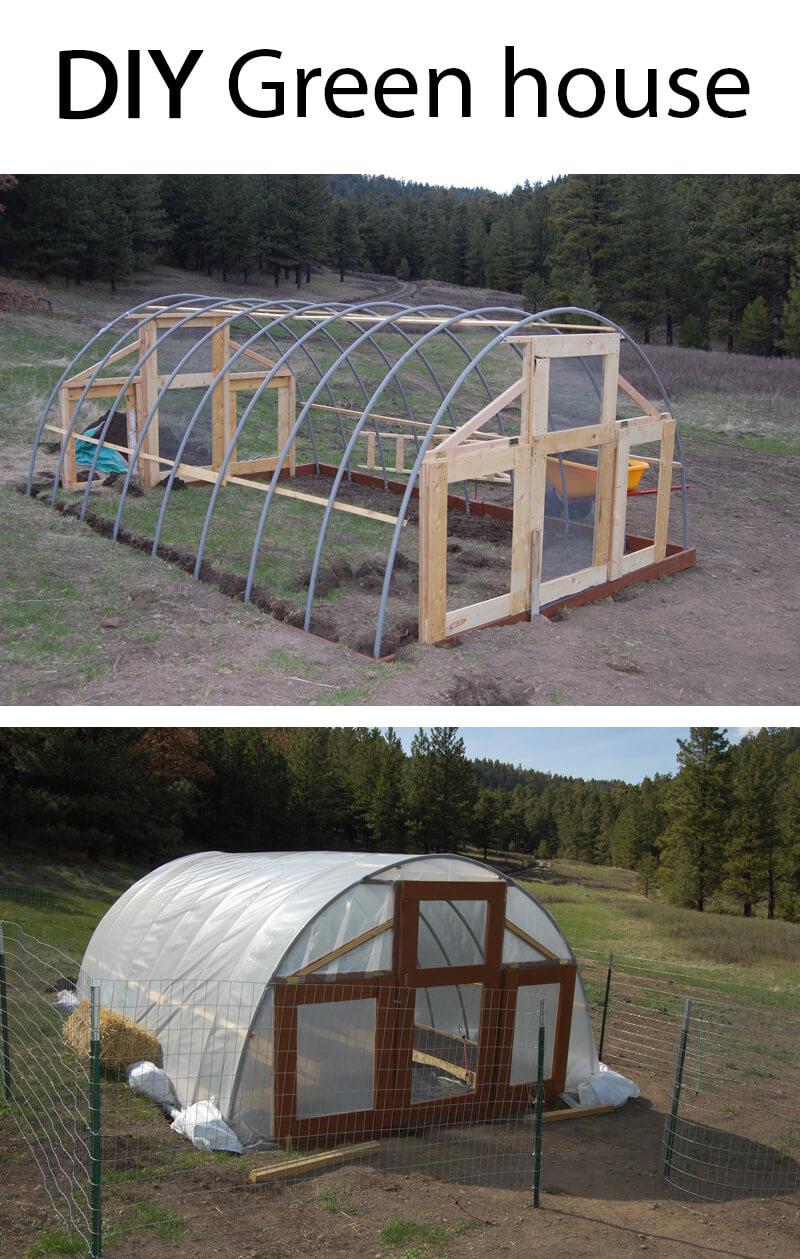 15 Simple DIY Green House Projects That Will Get You Started