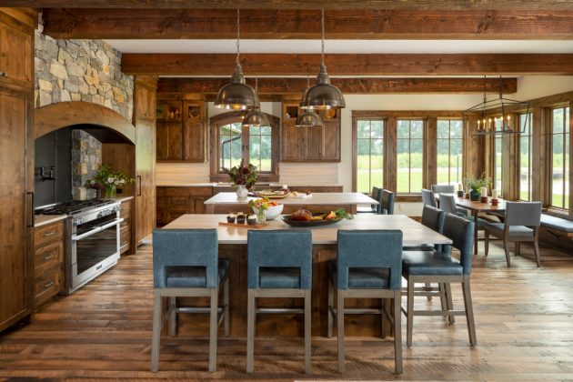 15 Stunning Rustic Kitchen Interiors You're Gonna Love