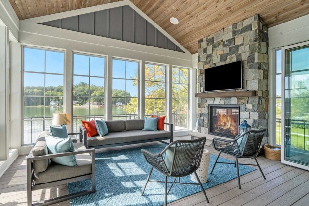 16 Superior Rustic Sunroom Designs With Amazing Views