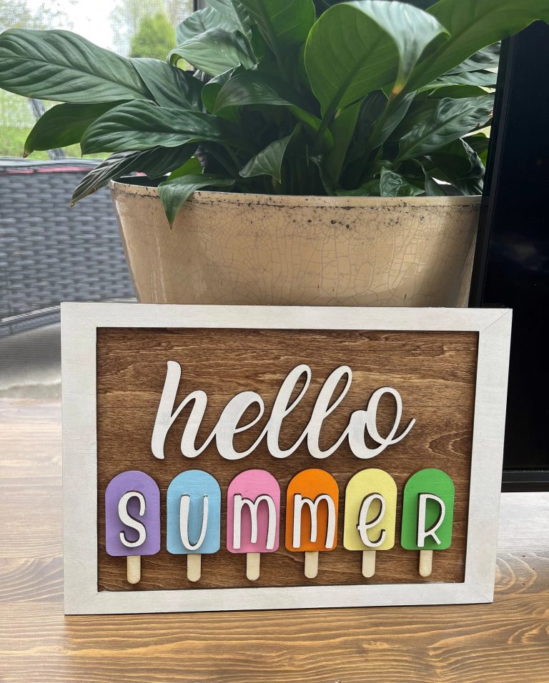 17 Sweet Summertime Sign Designs To Greet The Season In Style