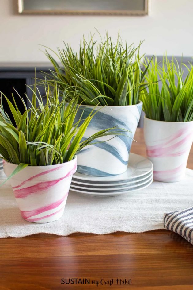 18 Super Creative DIY Painted Pot Ideas You Must Not Miss