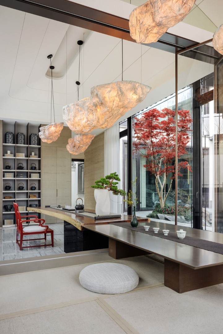 Villa Greencore by T.K. Chu Design Group in Zheijang, China