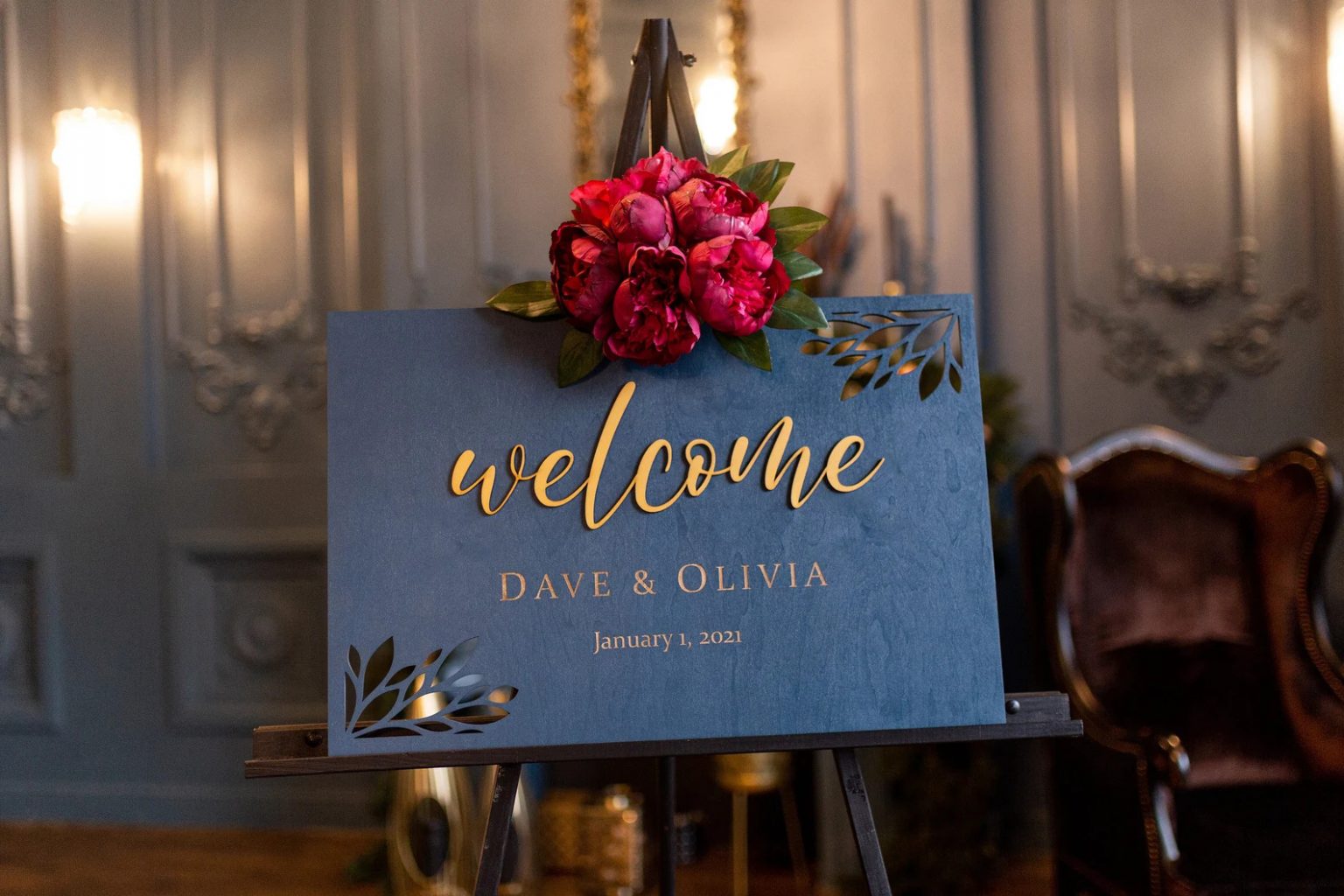 15 Delightful Wedding Welcome Sign Designs That Will Greet Your Guests