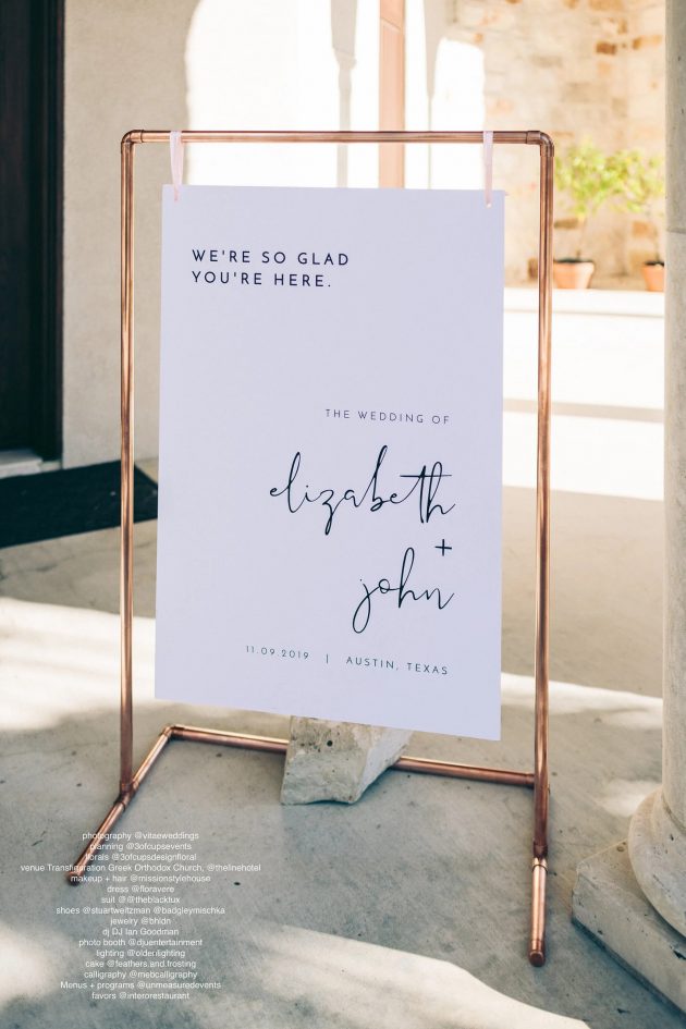 15 Delightful Wedding Welcome Sign Designs That Will Greet Your Guests
