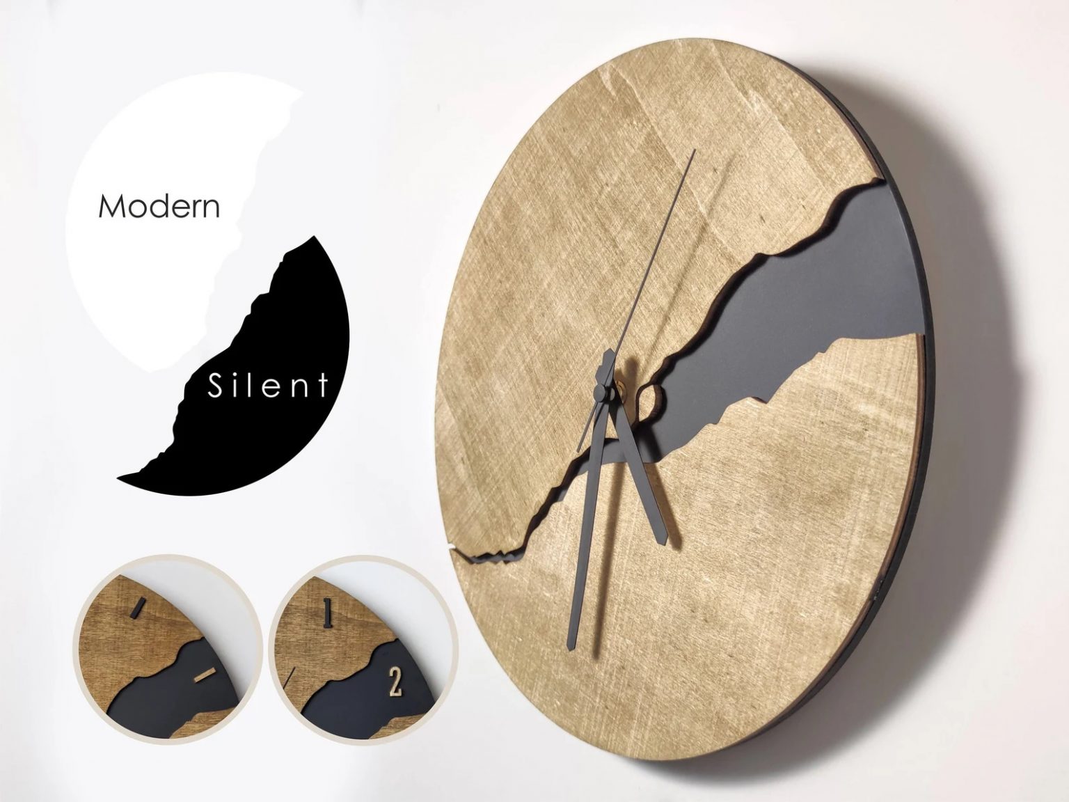 15 Elegant Minimalist Wall Clock Designs That Will Steal Your Gaze