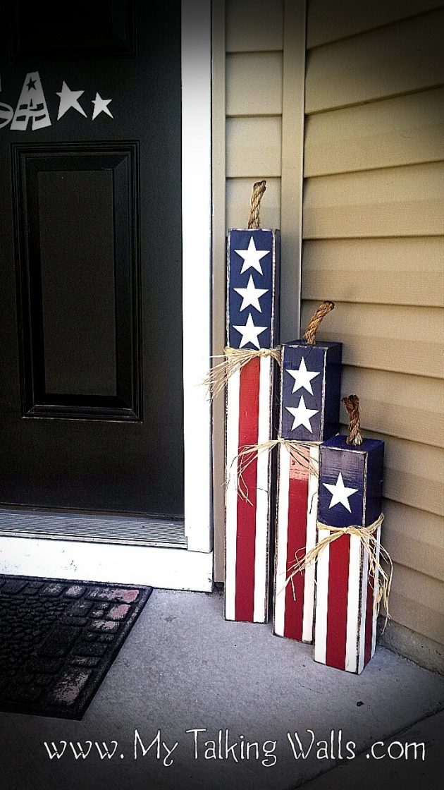 15 Incredible DIY 4th of July Decorations For The Outdoor Spaces