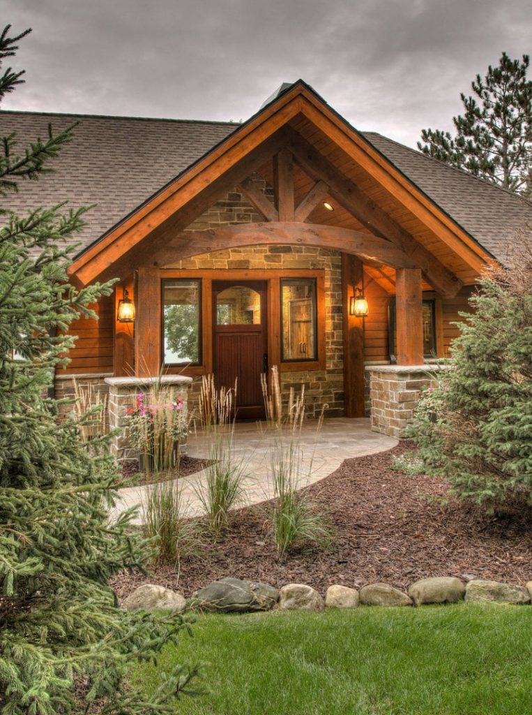 15 Remarkable Rustic Entrance Designs That Will Thrill You