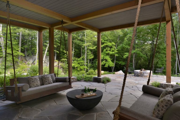 17 Beautiful Rustic Patio Designs That Will Take Lift Up Your Outdoor ...