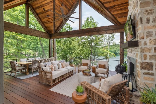 20 Magnificent Rustic Deck Designs That Will Captivate You