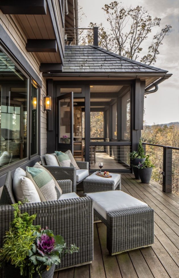 20 Magnificent Rustic Deck Designs That Will Captivate You