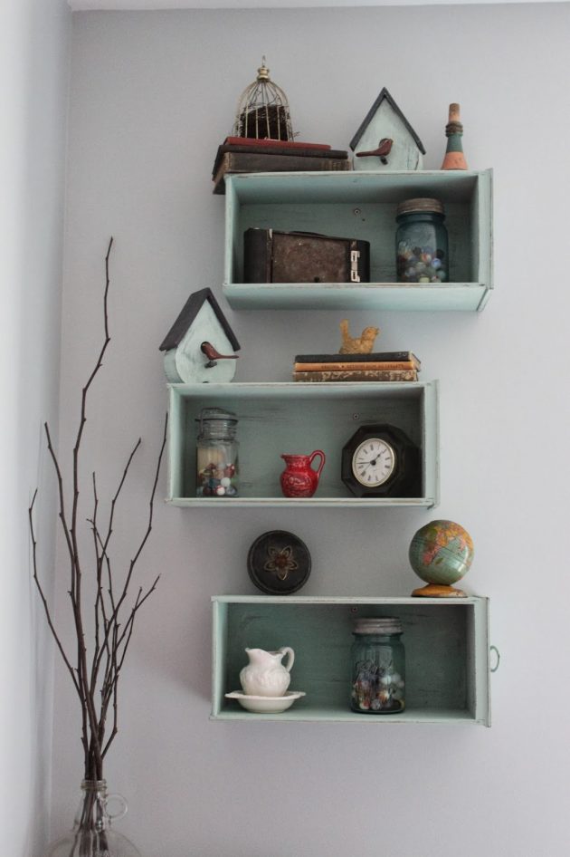 15 Genius DIY Shelf Ideas You Can Make Out Of Everyday Items 15 Genius DIY Shelf Ideas You Can Make Out Of Everyday Items