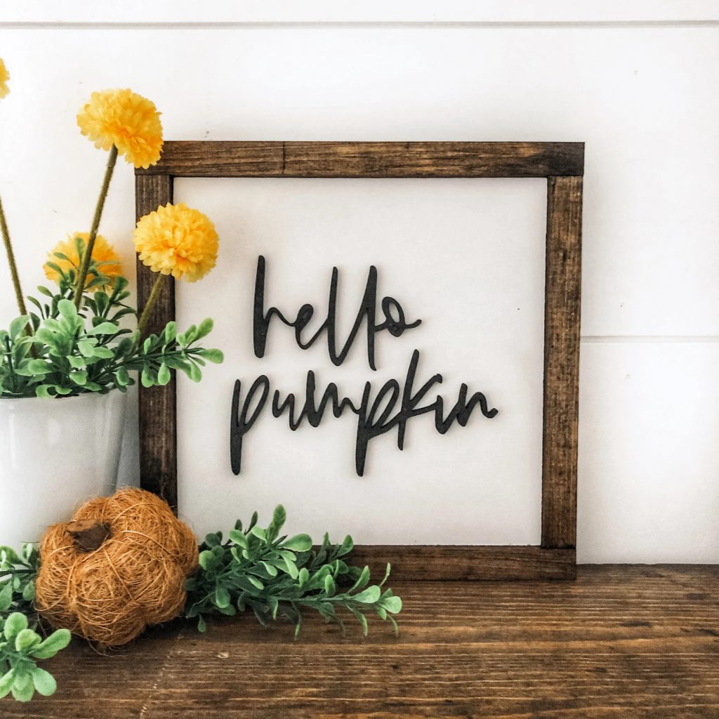 16 Cute Fall Sign Designs You Can Use In Any Corner Of Your Home