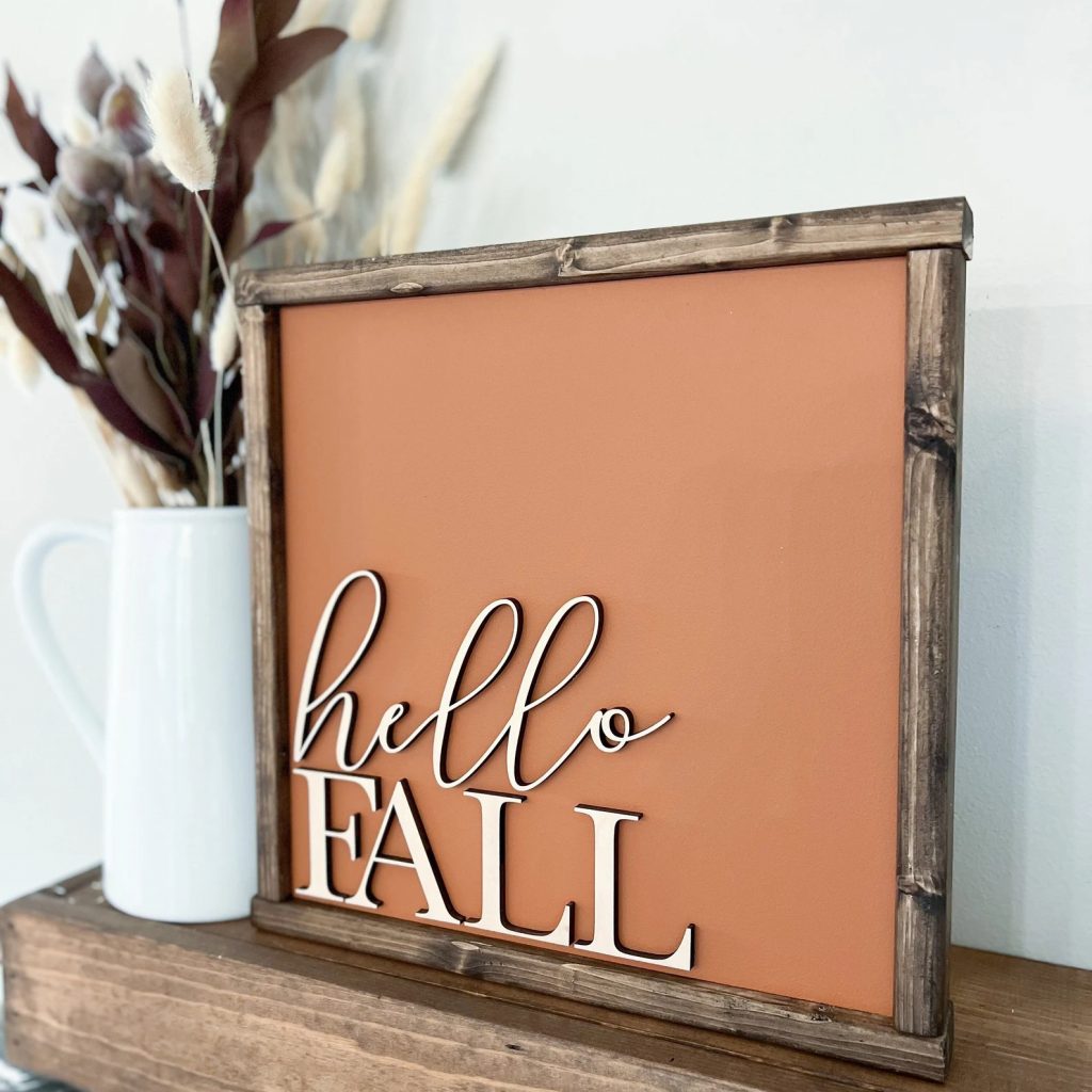 16 Cute Fall Sign Designs You Can Use In Any Corner Of Your Home