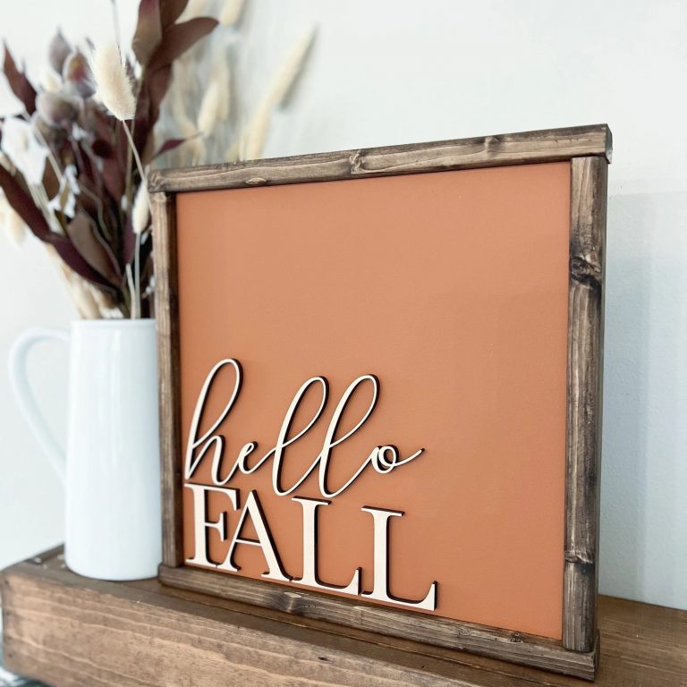 16 Cute Fall Sign Designs You Can Use In Any Corner Of Your Home