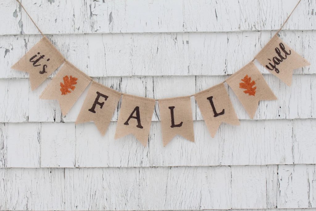17 Charming Fall Bunting Designs For Every Corner Of Your Home