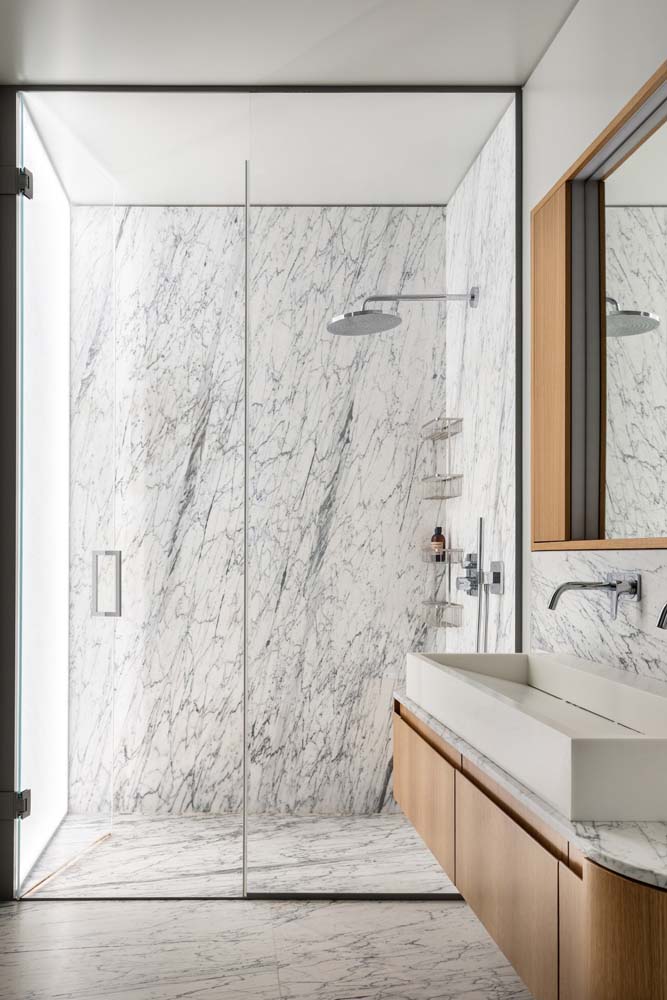 The Ceiling-to Ceiling Box That Your Bathroom Needs