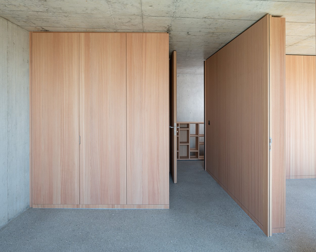 3 Attached Houses by PONT12 architectes in Lausanne, Switzerland