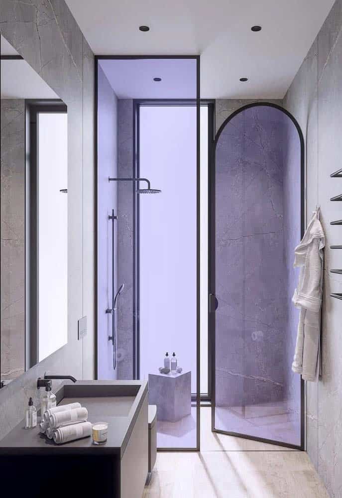 The Ceiling-to Ceiling Box That Your Bathroom Needs