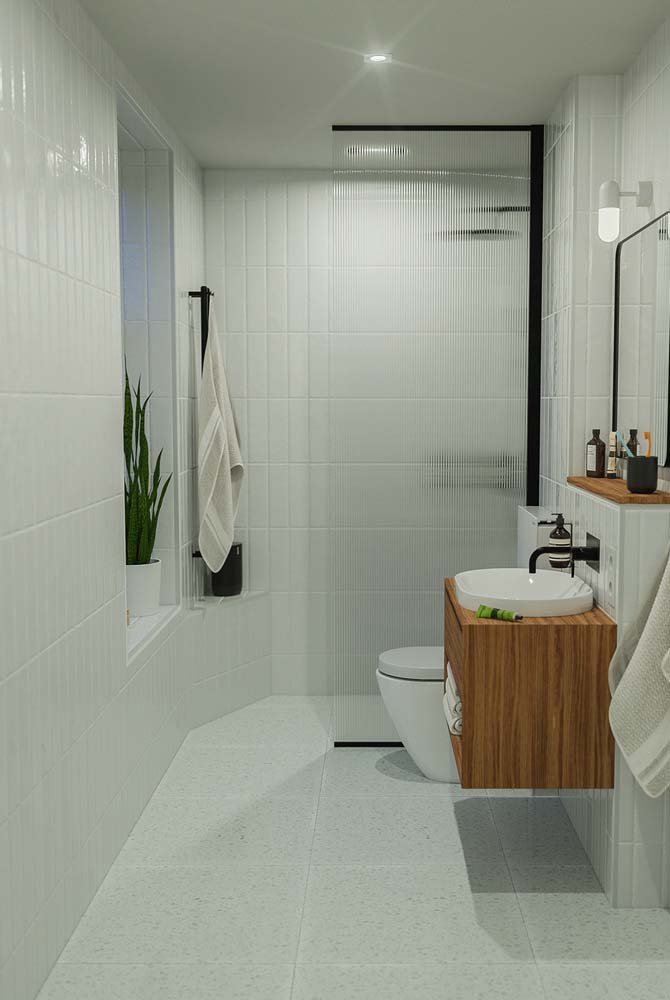 The Ceiling-to Ceiling Box That Your Bathroom Needs