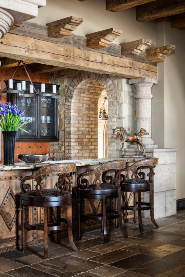 16 Sublime Mediterranean Home Bar Designs You Will Want